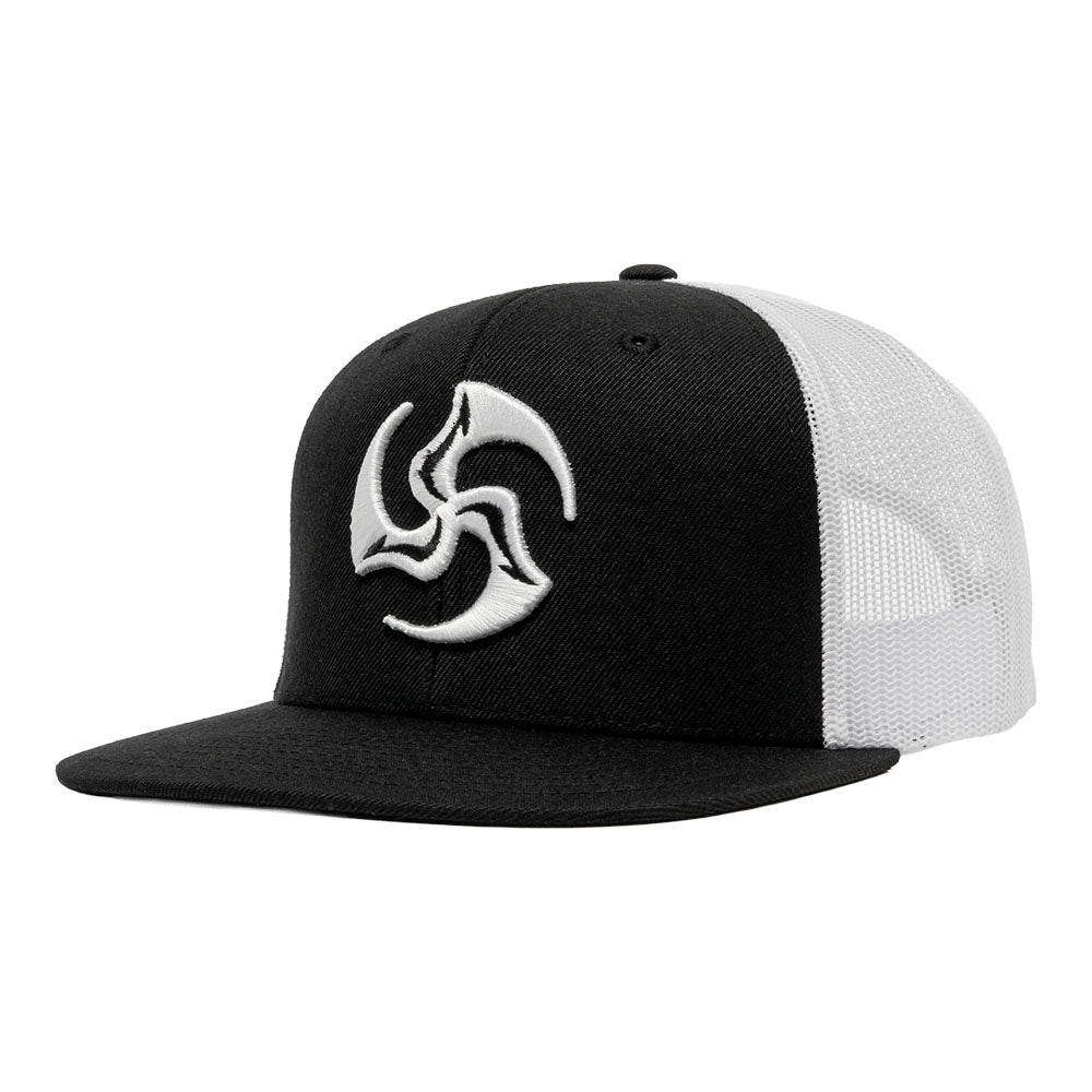 Huk Lab Flat Bill Snapback Hat - 3D TriFly
