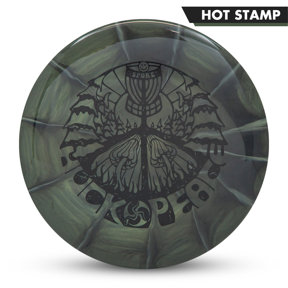 Discmania Lux Vapor Spore Huck Peace Stamp – Huk Lab